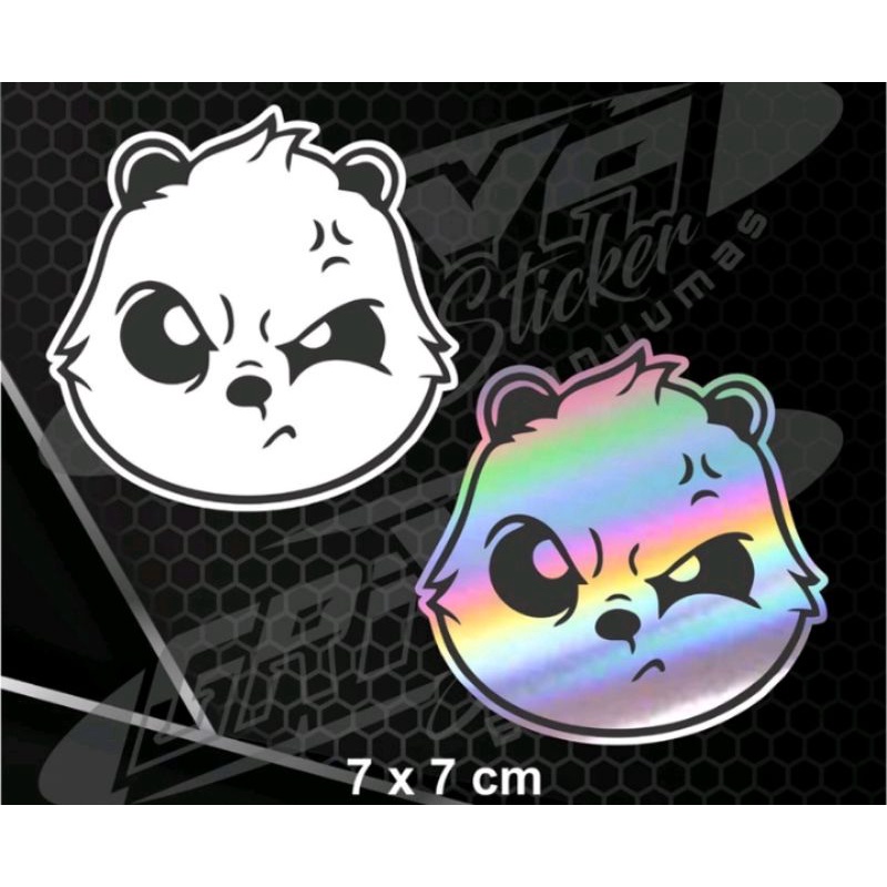 Viral PANDA HEAD STICKER | Shopee Malaysia