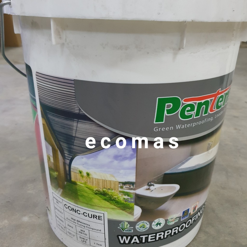 PENTENS CONC-CURE (20L) High Efficiency Concrete Curing Compound ...