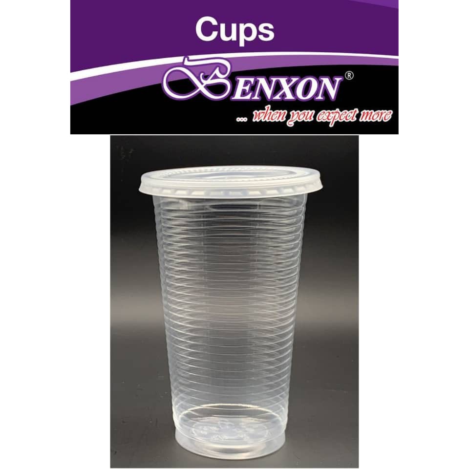 [READY-STOCK] 22oz PP Cup with "Flat Lid" [ 100sets ] Benxon - PP700 ...