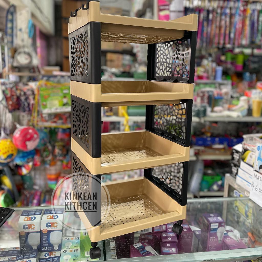4-tier Multipurpose Shelf - Tabitha | Shopee Malaysia