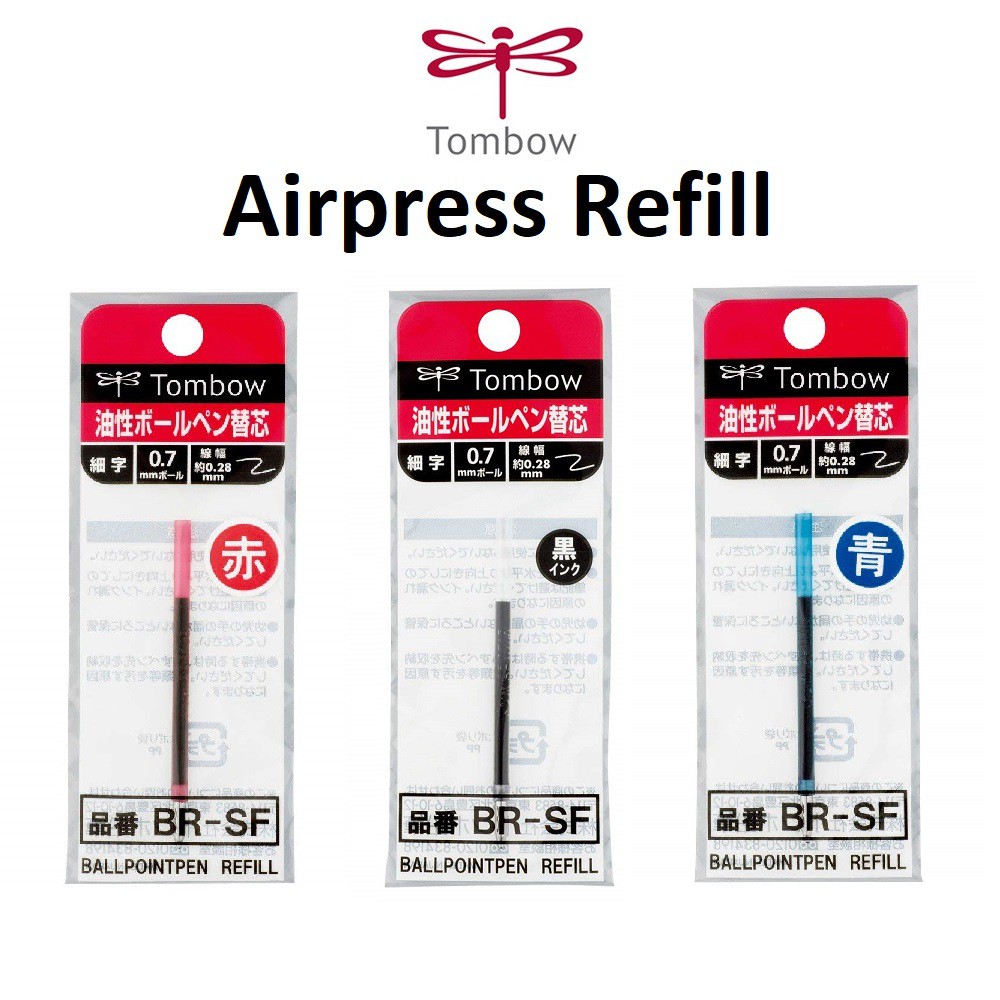 Refill for Tombow Airpress Pressurized Ballpoint Pen - 0.7 mm | Shopee ...