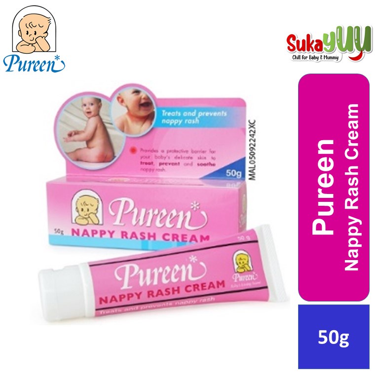 PUREEN Nappy Rash Cream 50g for Baby [EXP MAY 2024] | Shopee Malaysia