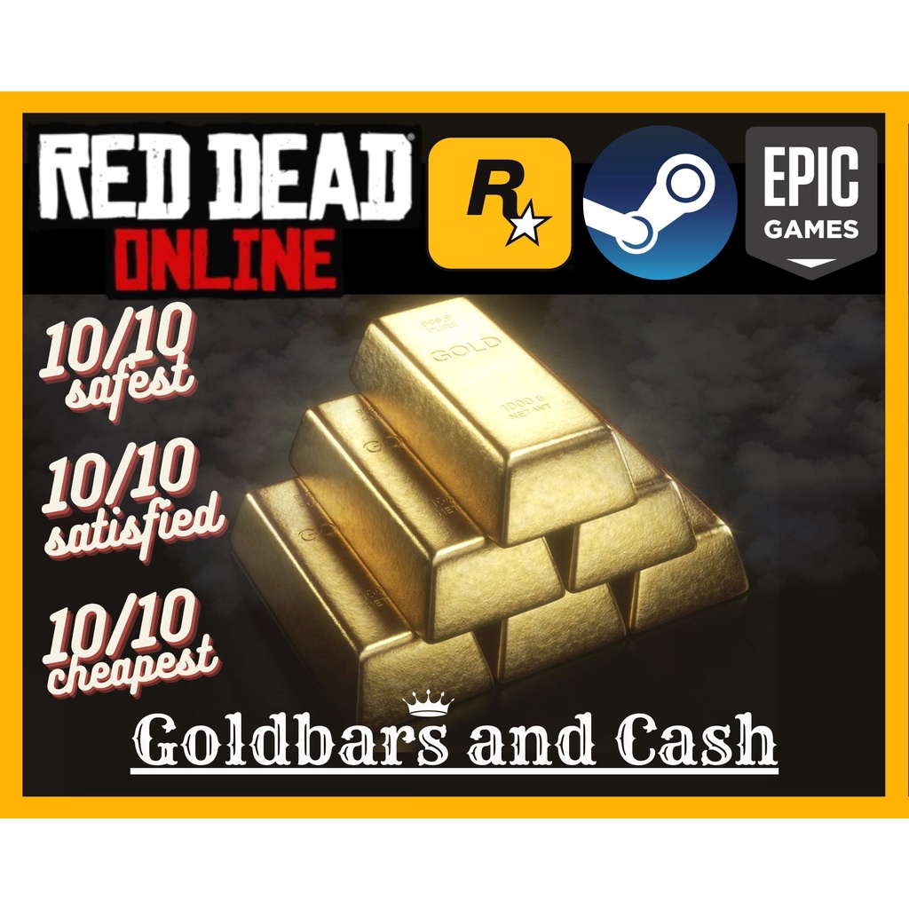 [PC] Red Dead Online Gold bar Service | Gold | Money | RDO | Cheapest ...