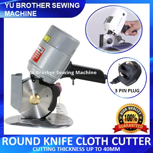 🔥Ready Stock🔥 Mesin Potong Kain / Round Knife Cloth Cutter Machine ...