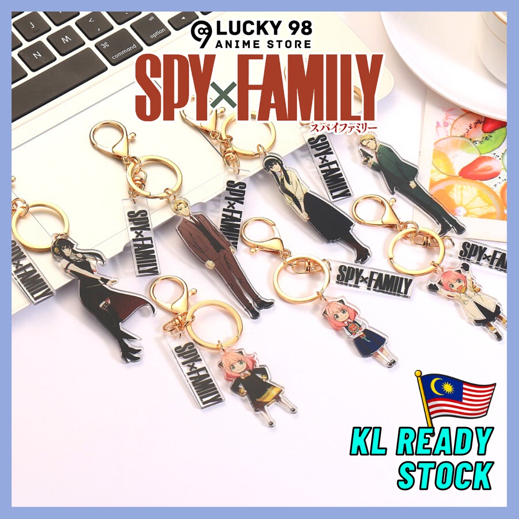 Spy X Family Keychain SPYxFAMILY Keyring Anya Loid Forger Yor for Bag ...