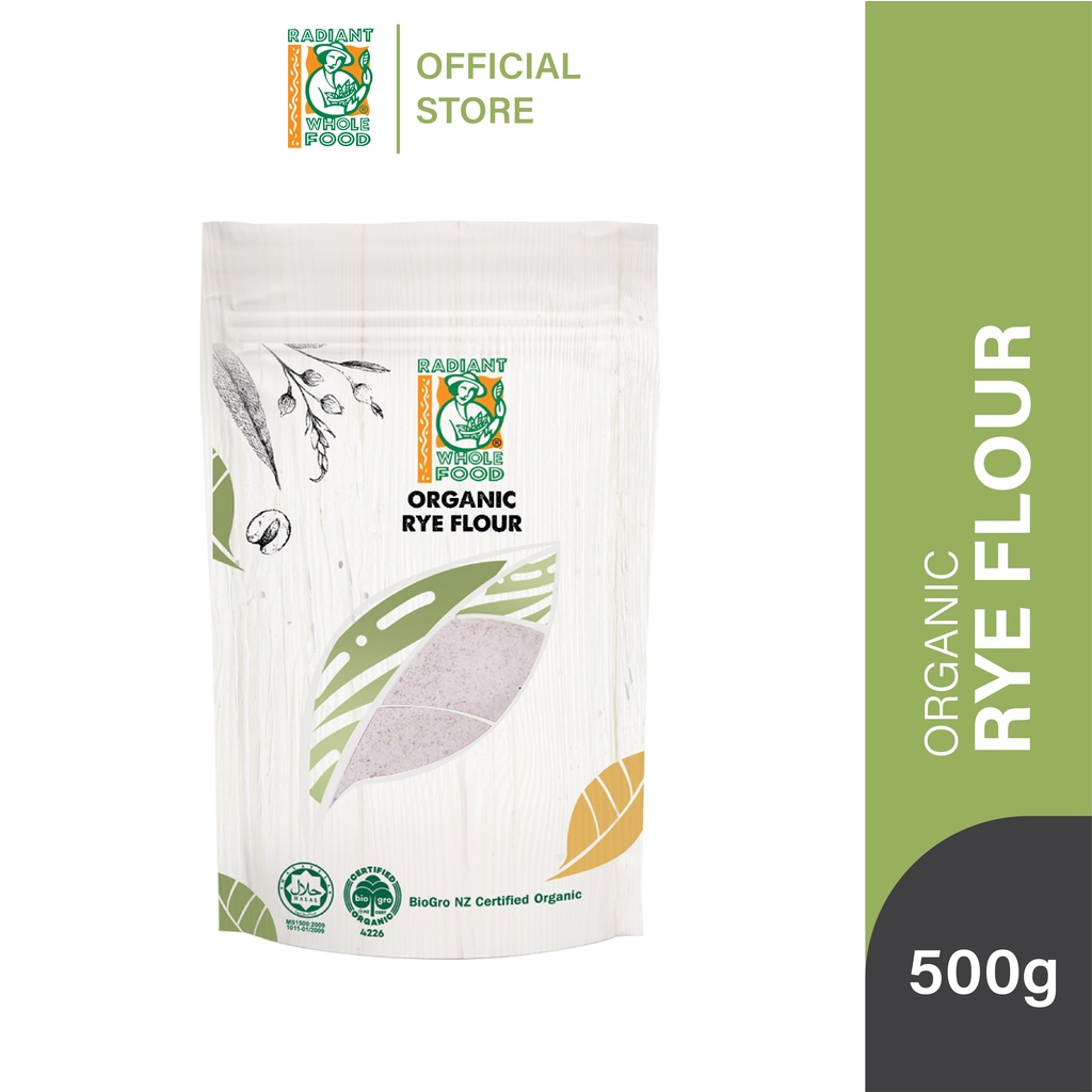 Radiant Organic Rye Flour (500g) | Shopee Malaysia