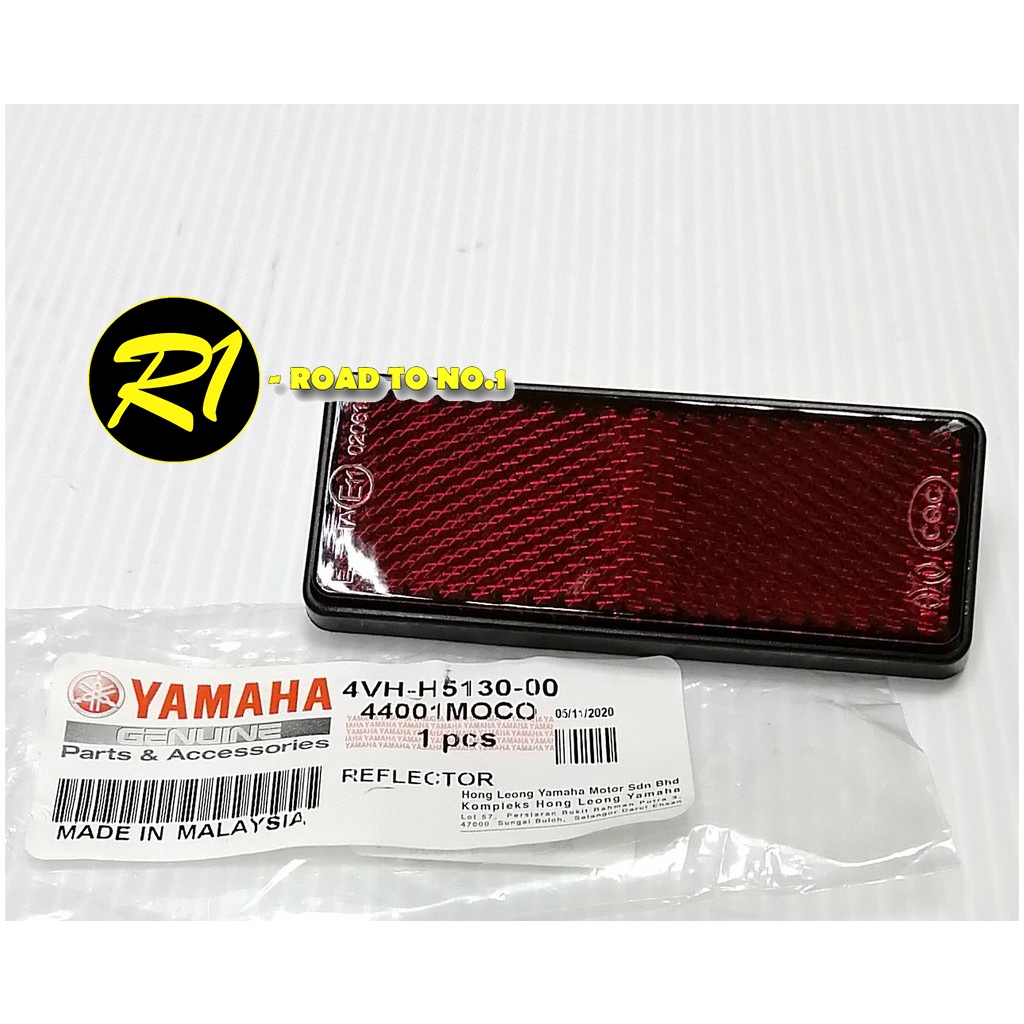 YAMAHA RXZ Y125ZR 125ZR Y110 SS2 REAR REFLECTOR RED MERAH 4VH 100% ORI ...