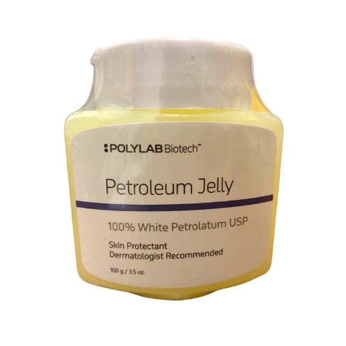 [NEW PACKAGING] POLYLAB 100% PURE PETROLEUM JELLY PROTECTANT 100G (EXP ...
