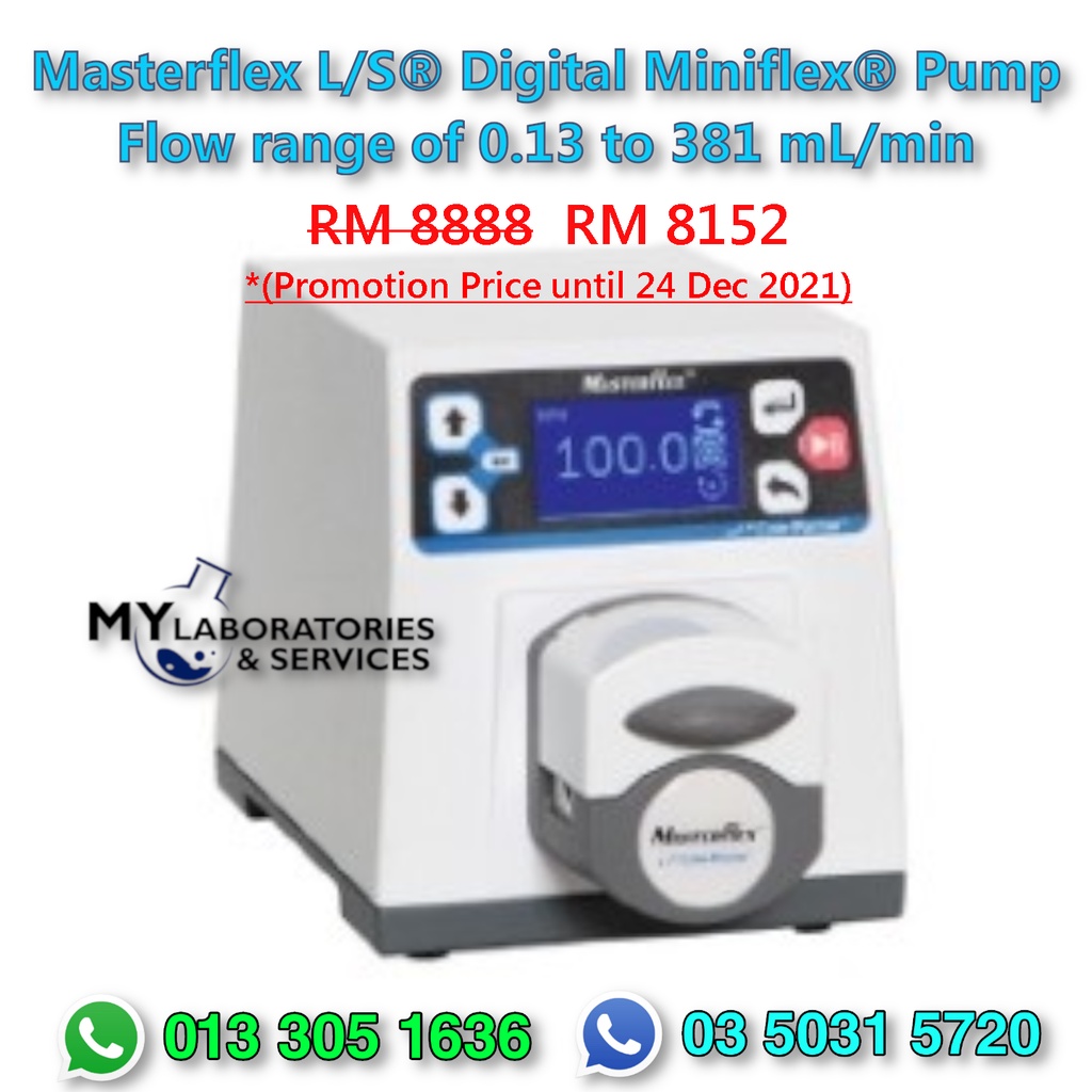Masterflex L/S Digital Miniflex Pump System (C2) | Shopee Malaysia