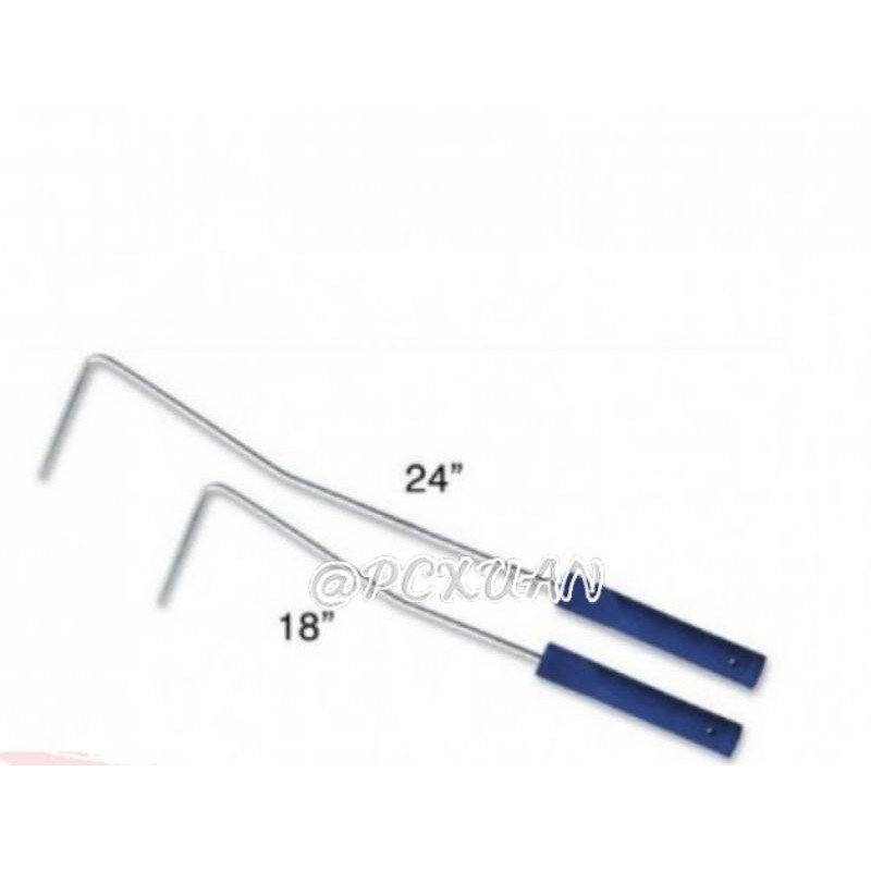 Roller handle/batang roller 4''x 18'' & 4''x24'' | Shopee Malaysia
