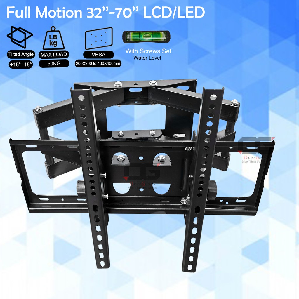Malaysia Wall Mount Led Lcd Plasma Monitor Holder Flat Panel Bracket ...