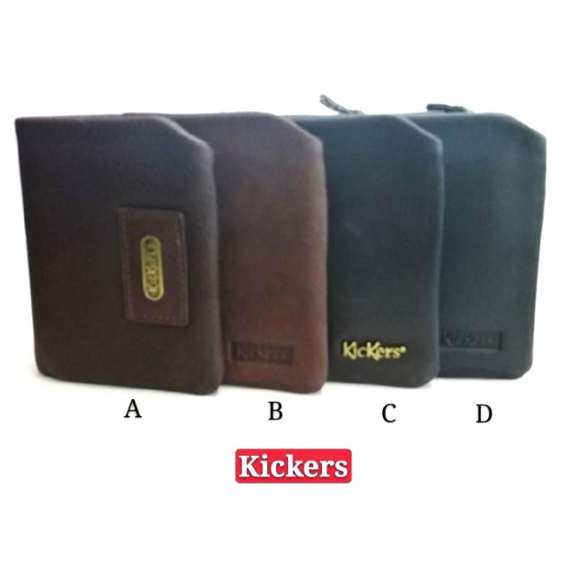 Original Kickers Trifold Wallet and zipper | Shopee Malaysia