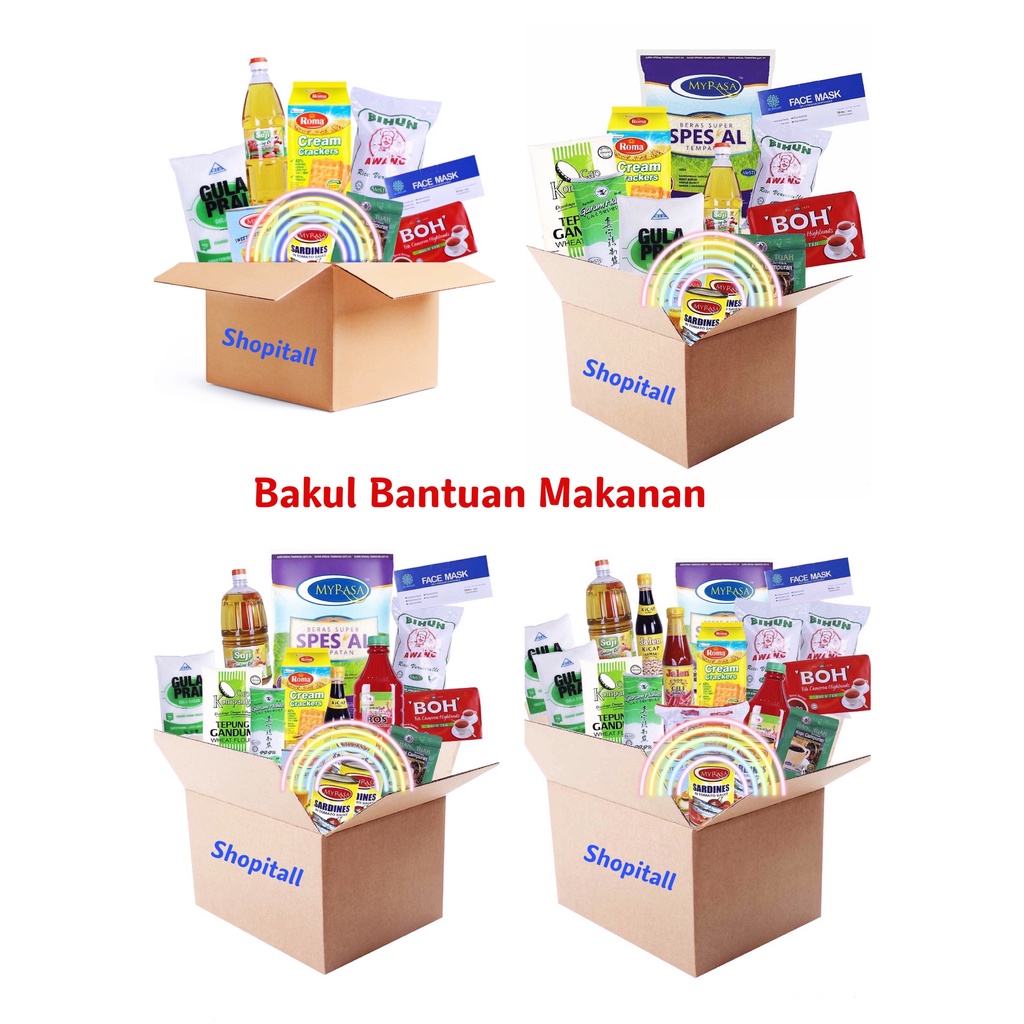 Bakul Bantuan Barang - Bantuan Makanan | Shopee Malaysia