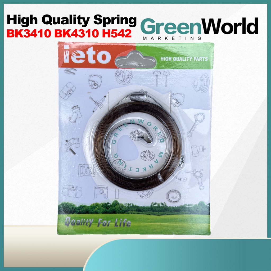 BK4310 H542 Starter Spring Brush Cutter Zenoah BK4310 Husqvarna H542 Mesin Rumput Rewind Spring ...