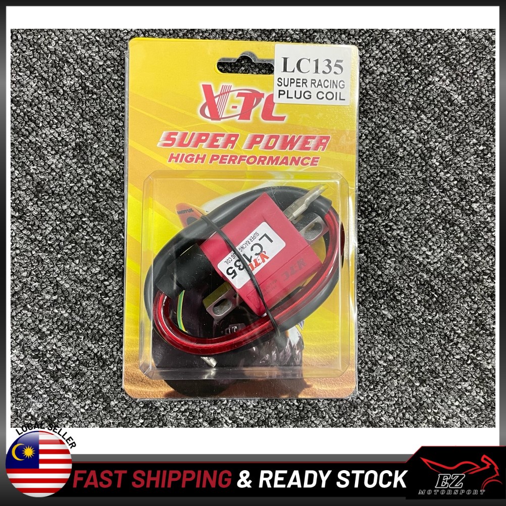 💯🔥 Yamaha 135LC LC135 v1-v7 Super Racing Plug Coil Ignition Coil / Coil ...
