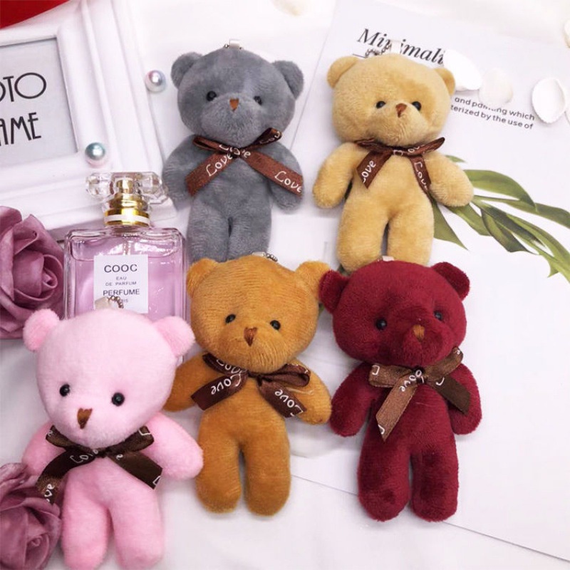 Toy Mini Bear Cute Small Size Bear Doll Suitable for Bouquet Gift DIY ...