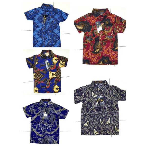 Batik Shirt For Boys / / Boy 's Batik Shirt / / | Shopee Malaysia