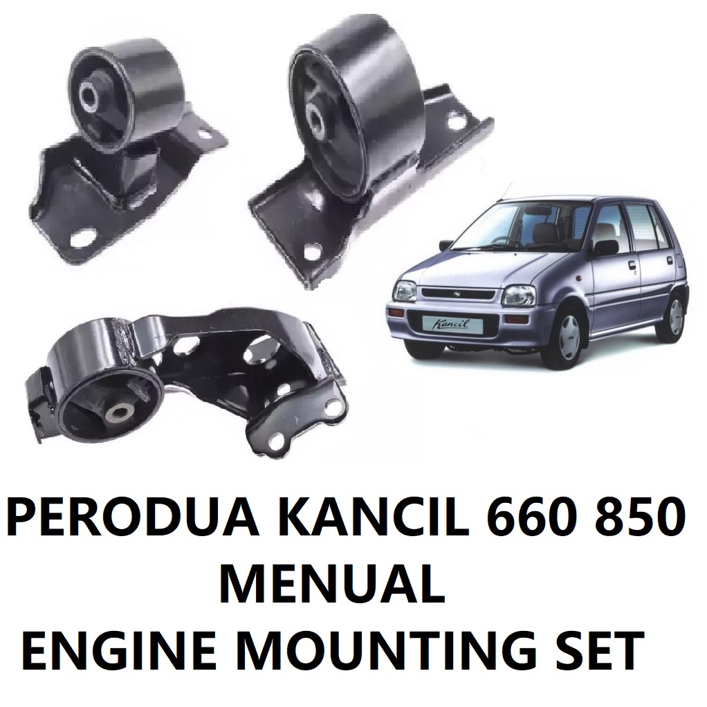 PERODUA KANCIL ENGINE MOUNTING SET MENUAL | Shopee Malaysia