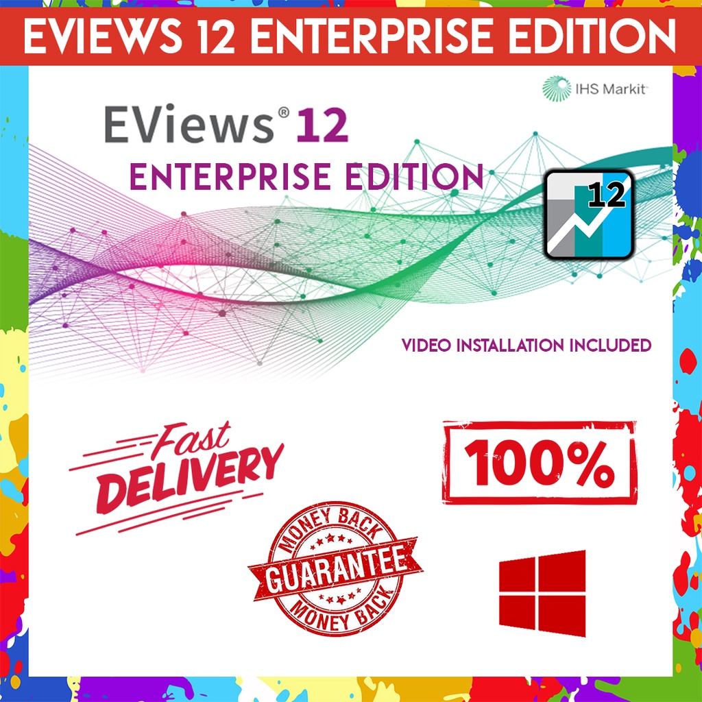 [PC SOFTWARE] EViews Enterprise Edition Lifetime | Shopee Malaysia