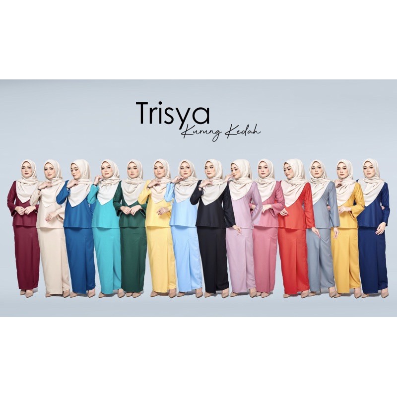 Trisya Kurung Kedah Japanese Cotton | Shopee Malaysia