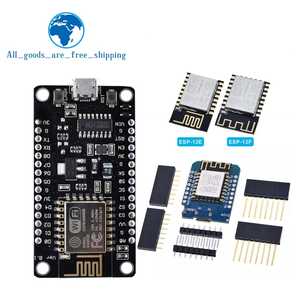 Wireless module NodeMcu v3 CH340 Lua WIFI Internet of Things development board ESP8266 with pcb ...