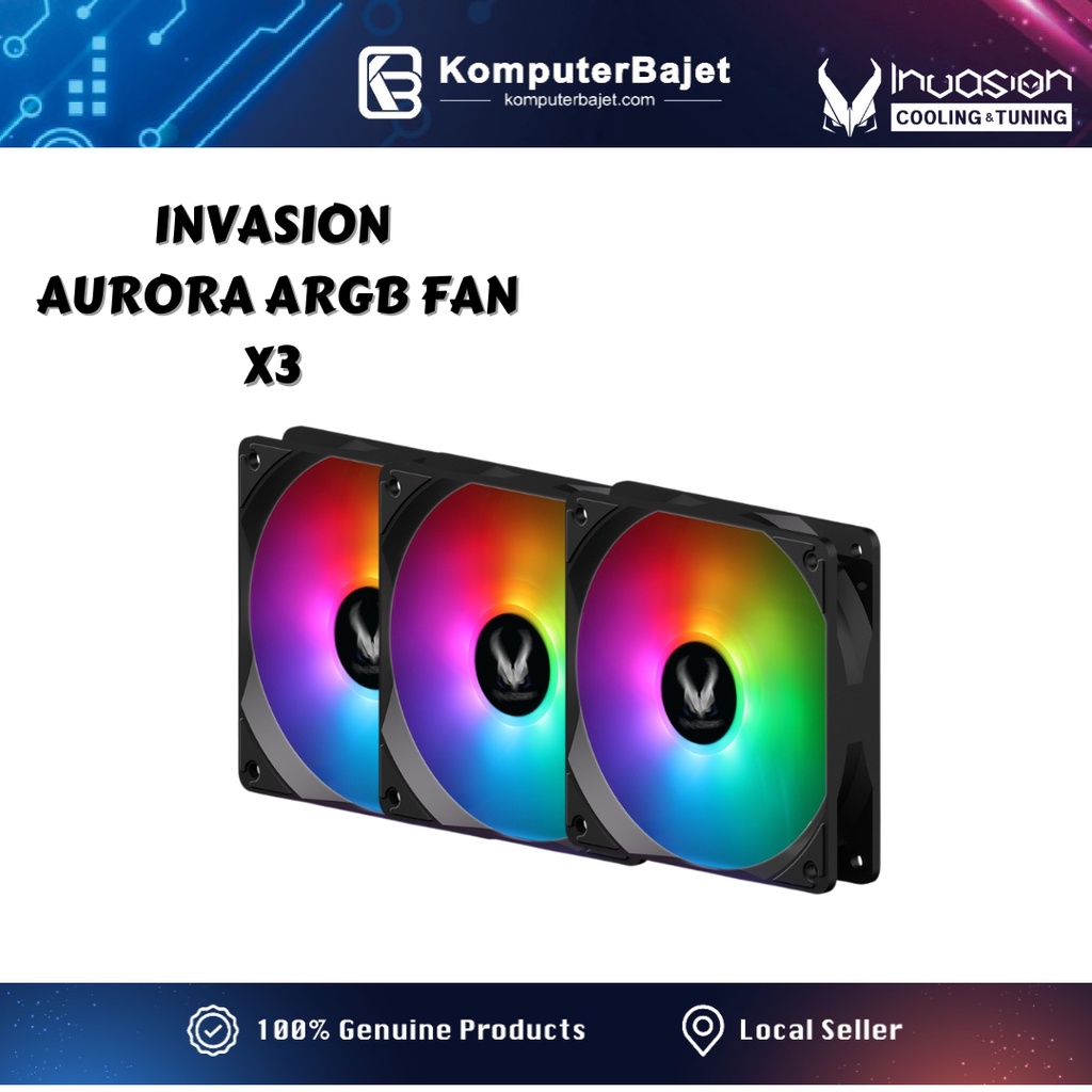 INVASION GAMING ATX MATX CASING ARGB LED FAN PC CASING GB-09 BS-01 D ...