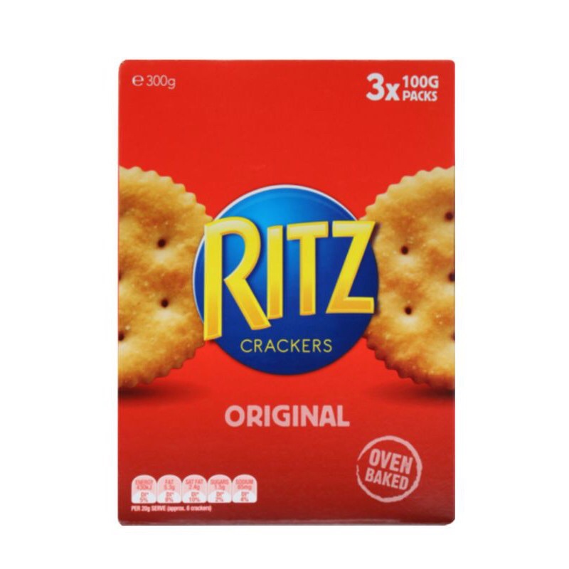 (Halal) RITZ Crackers Box Original Salty Crackers Healthy Biscuit 圆饼/咸饼 ...