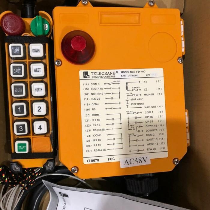 Remote | Telecrane Brand Wireless Remote Type F24-10D (Double Speed) | Shopee Malaysia