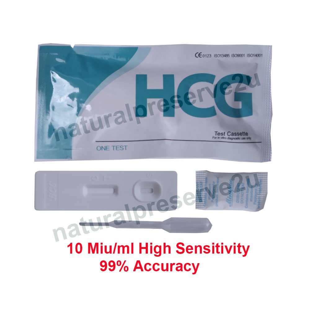 HCG 50pcs Urine Pregnancy Test Strip UPT 10mIU High Sensitivity ...