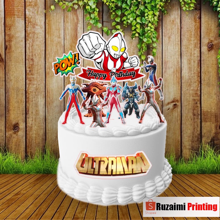 Ultraman Cake Topper 011 | Shopee Malaysia