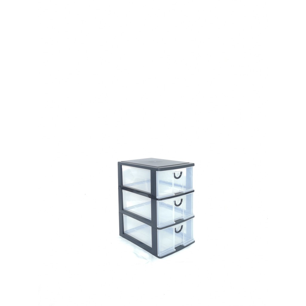 Minimalist 3/4/5 Tier Medium Plastik Almari Rak Dapur Plastic Storage ...
