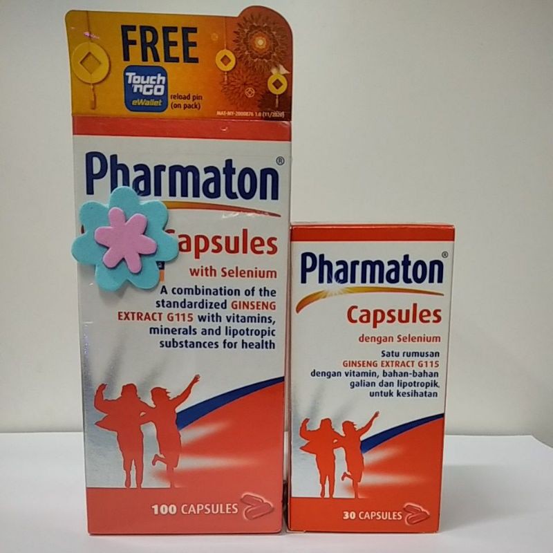 Pharmaton Capsules with Selenium (30's/100's) | Shopee Malaysia