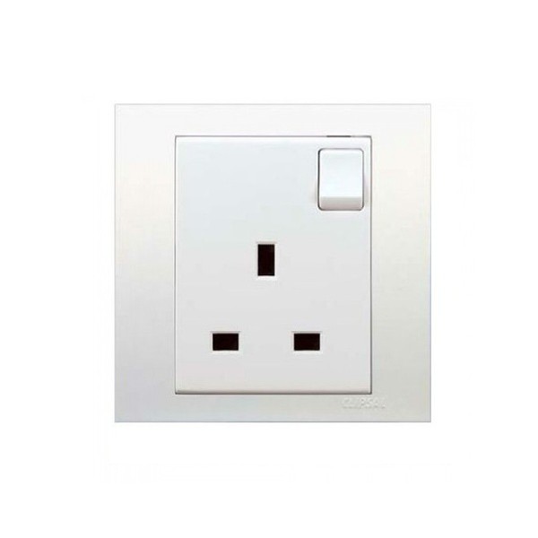 Schneider Vivace 13A Switch Socket, White | Shopee Malaysia