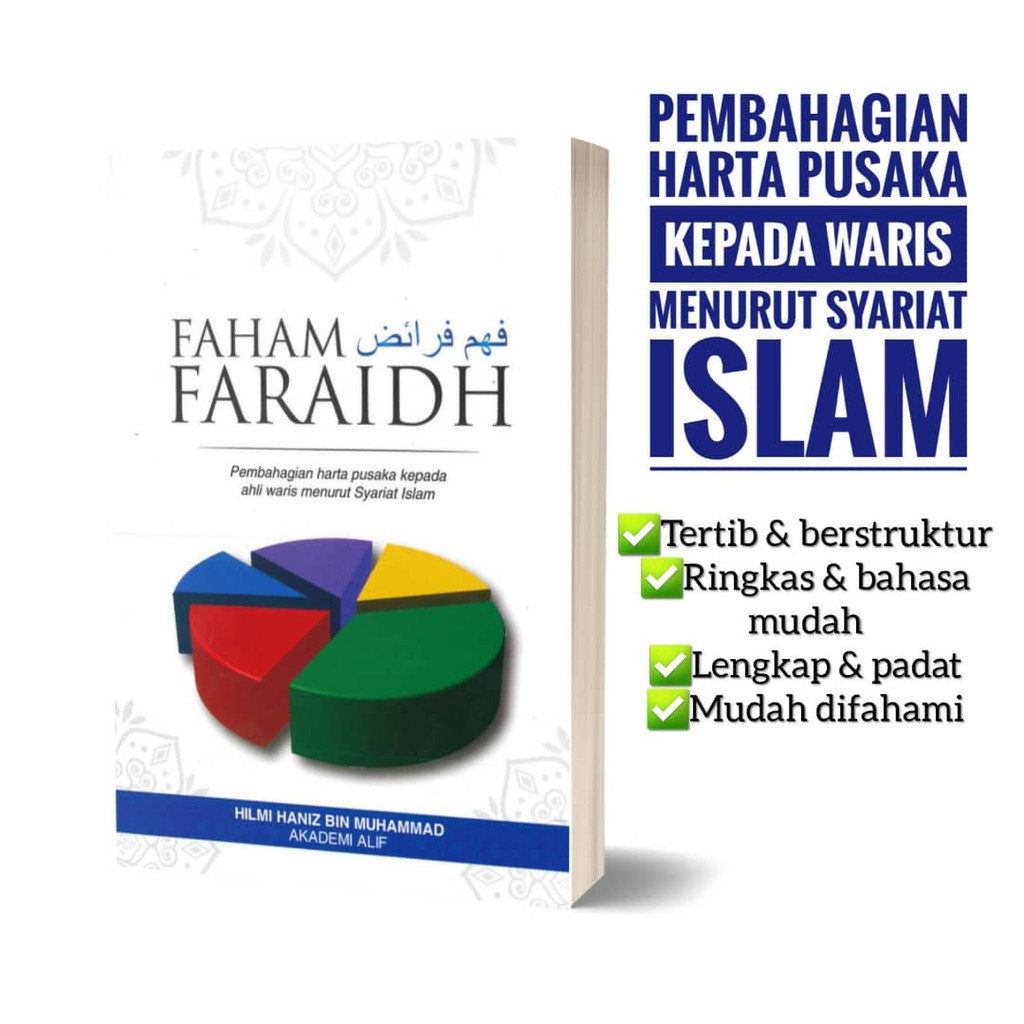 Buku : Faham Faraidh / Pengurusan Harta Pusaka Secara Faraid | Shopee ...