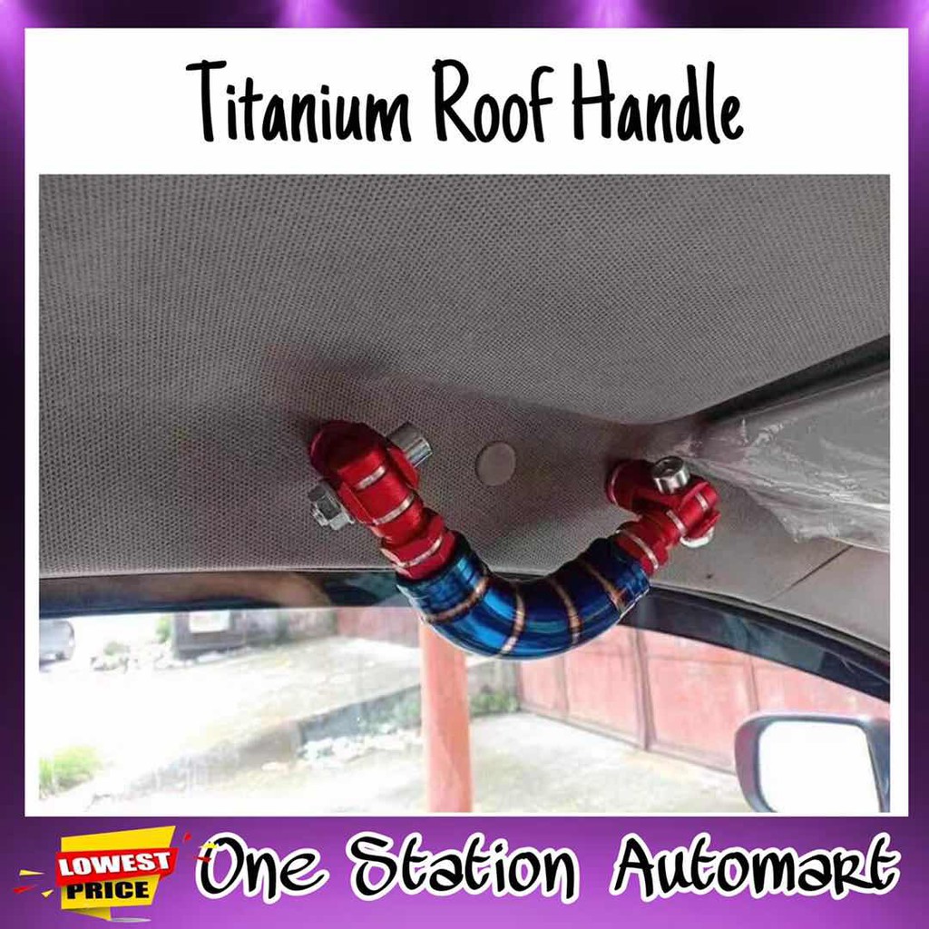 Titanium Blue Car Grib Handle / Roof Handle for 4x4 , Vans ,Trucks and ...