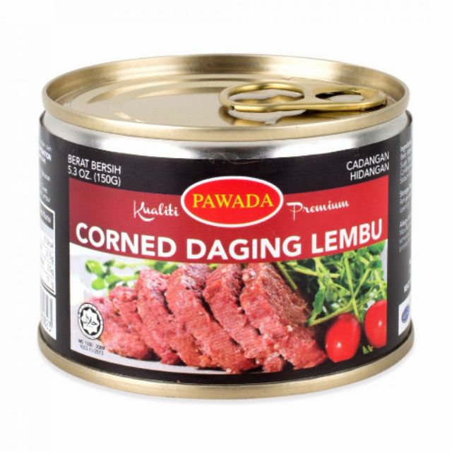 Pawada Corned Beef Halal 150g | Shopee Malaysia