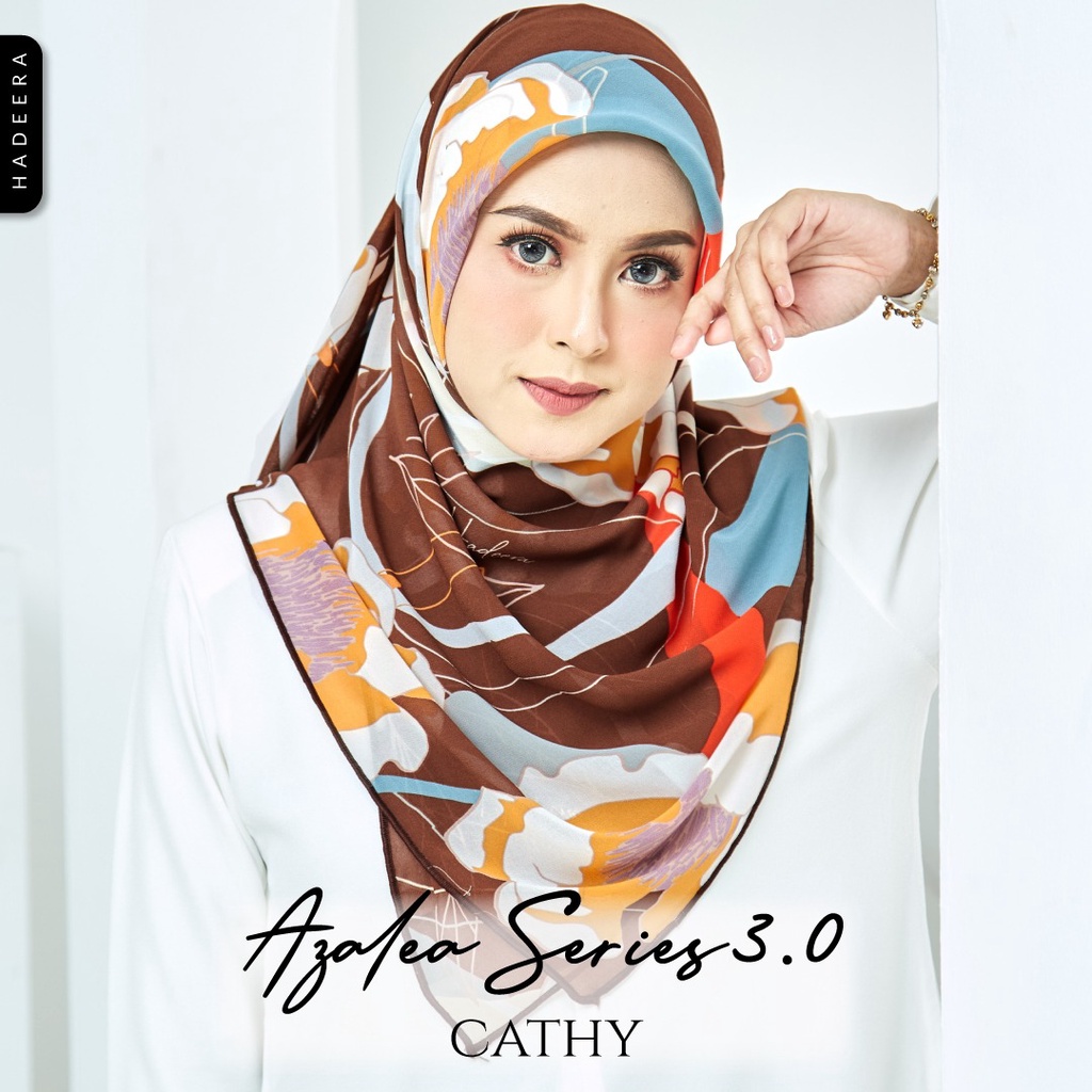 Hadeera Azalea 3.0 Tudung Bawal Chiffon (Cathy) | Shopee Malaysia