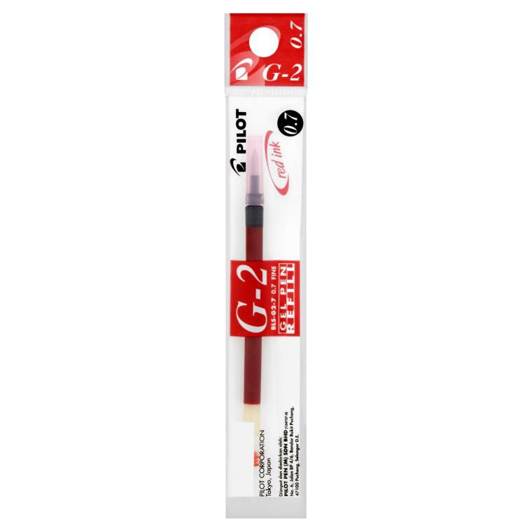 Pilot G2 Gel Pen Refill Ink | Gel Pen Refill 0.5 / 0.7 (Black/Blue/Red ...