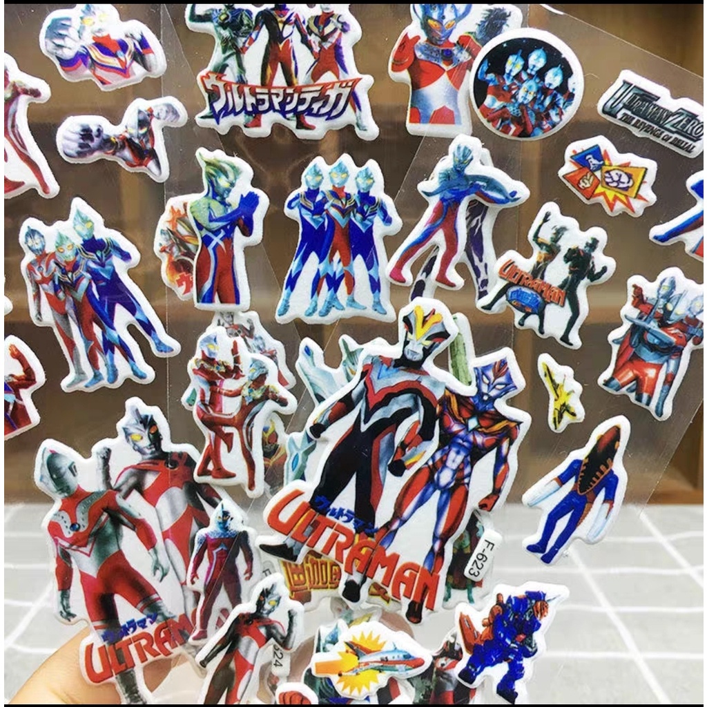 Ultraman Stickers for Kids / Collection 奥特曼儿童贴纸/系列 | Shopee Malaysia