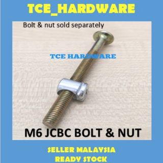 JCBC JCBB M6 Furniture Screw Bolt & Nut Barnel Nut T-Nut Tee Nut D-nut ...
