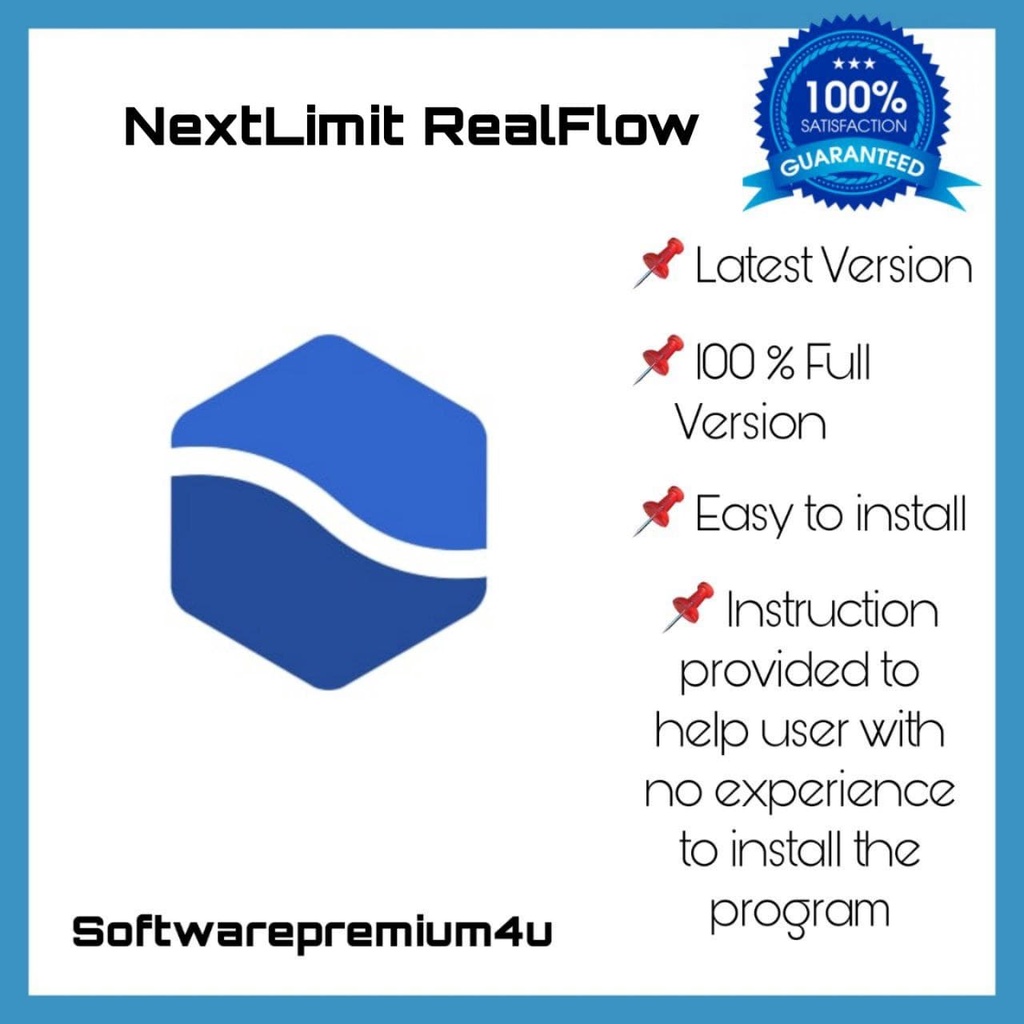 🔥【Latest】🔥 NextLimit RealFlow 10.5.3.0189 (2022) | Shopee Malaysia