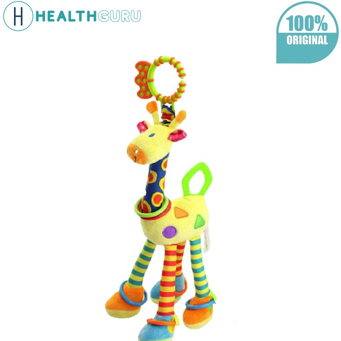HealthGuru Baby Soft Toy Giraffe Hanging Stroller Toy Cotton Toy Crib ...