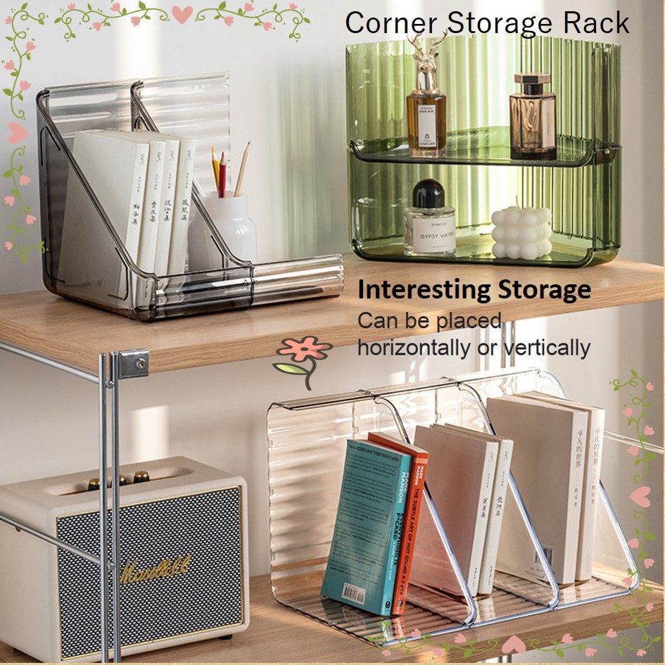 Large 3 Layer Corner Storage Rack Luxury Nordic Wall Bathroom Kitchen ...