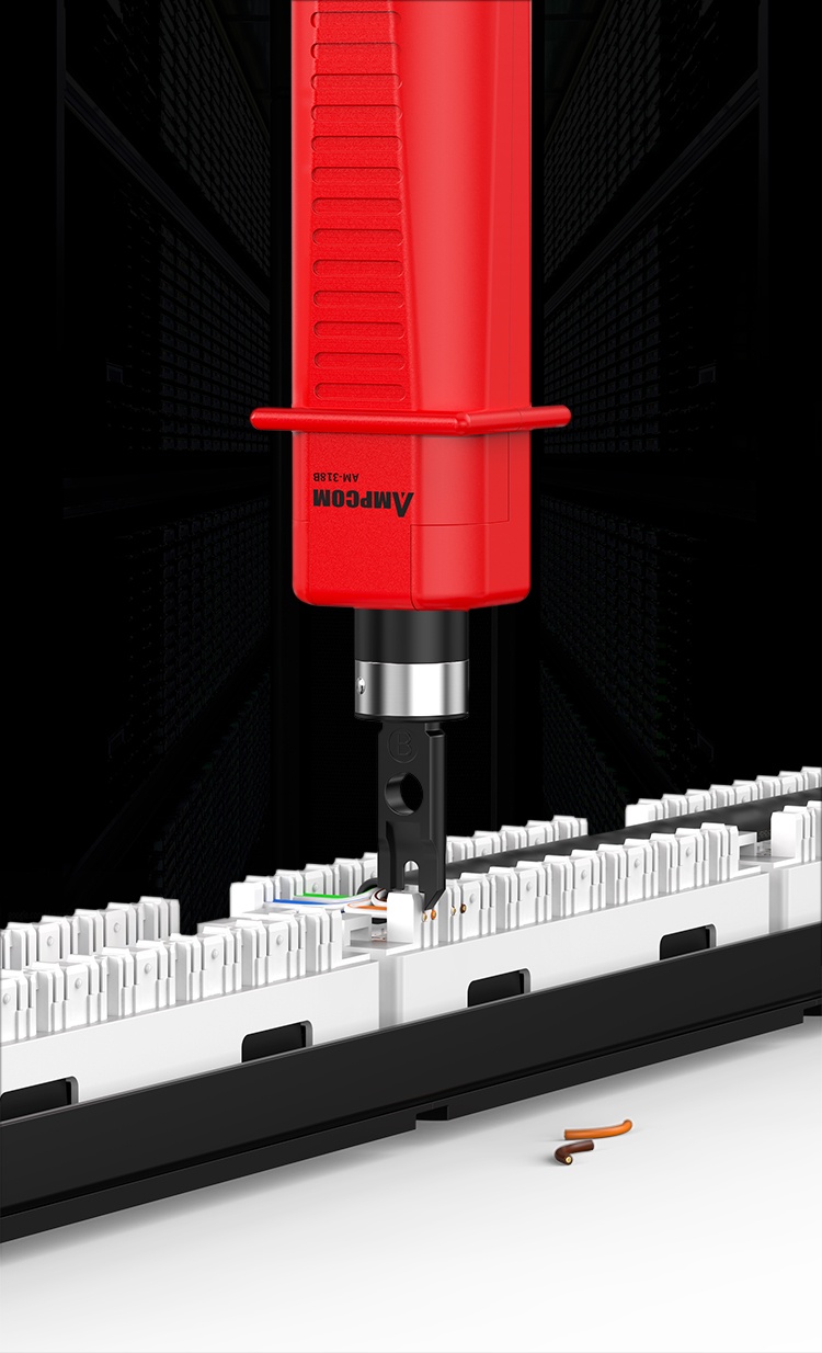 AMPCOM Punch Down Tool Type 110 Network Cable with Two Blade Telephone ...