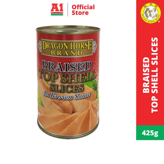 Dragon Horse Braised Top Shell Slices in Brown Sauce (425g) | Shopee Malaysia