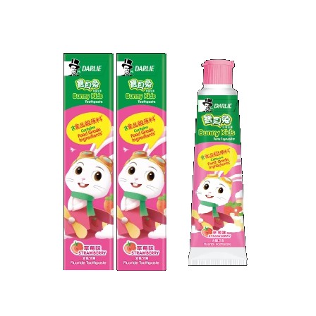 DARLIE TOOTHPASTE KIDS (2X40G) (STRAWBERRY) | Shopee Malaysia