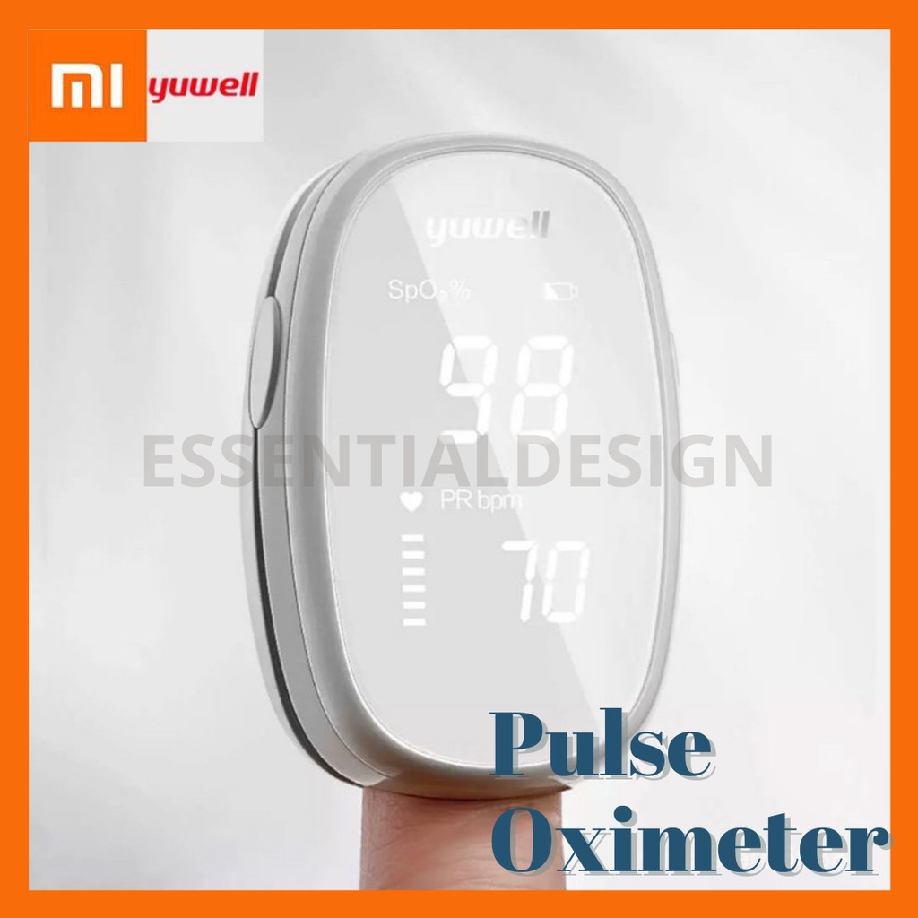 SHIP IN 24HRS🔥 Xiaomi Finger Tip Oxymeter Blood Oxygen Meter Painless ...