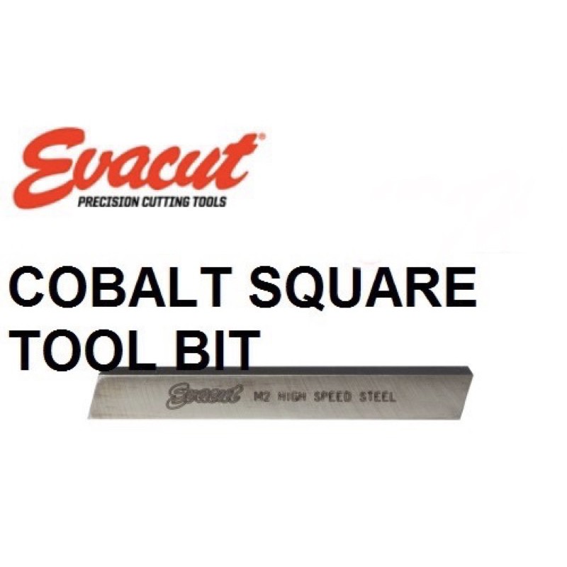 EVACUT 3/8 x 3” SQUARE COBALT TOOL BITS BIT CUTTER LATHE | Shopee Malaysia