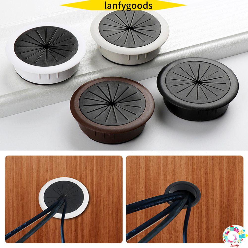 Computer Grommet Office Line Box Wire Hole Cover Organizer Hardware ...