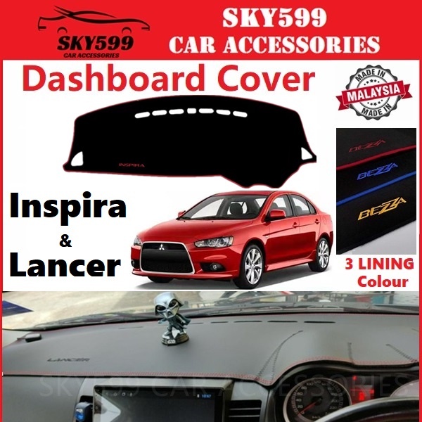 MITSUBISHI Lancer & Proton Inspira Dashboard Cover Anti Slip Dashboard ...